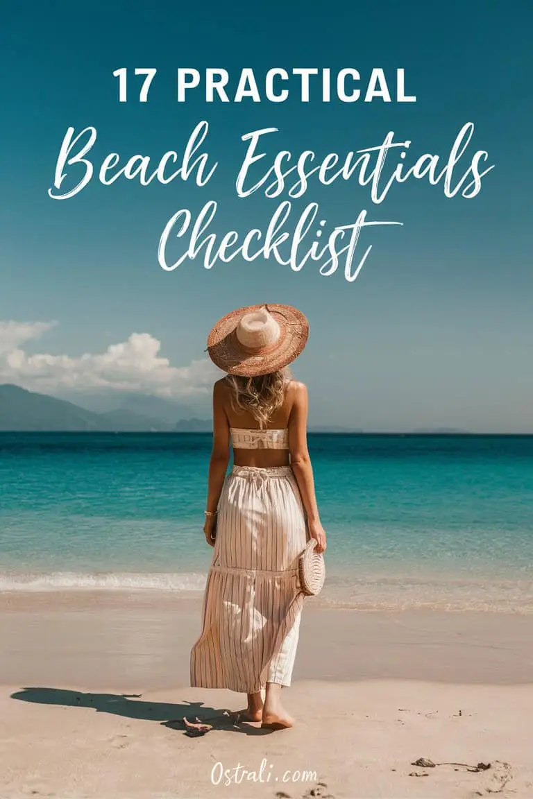 17 Practical Beach Essentials: Your Ultimate Summer Checklist - ostrali.com