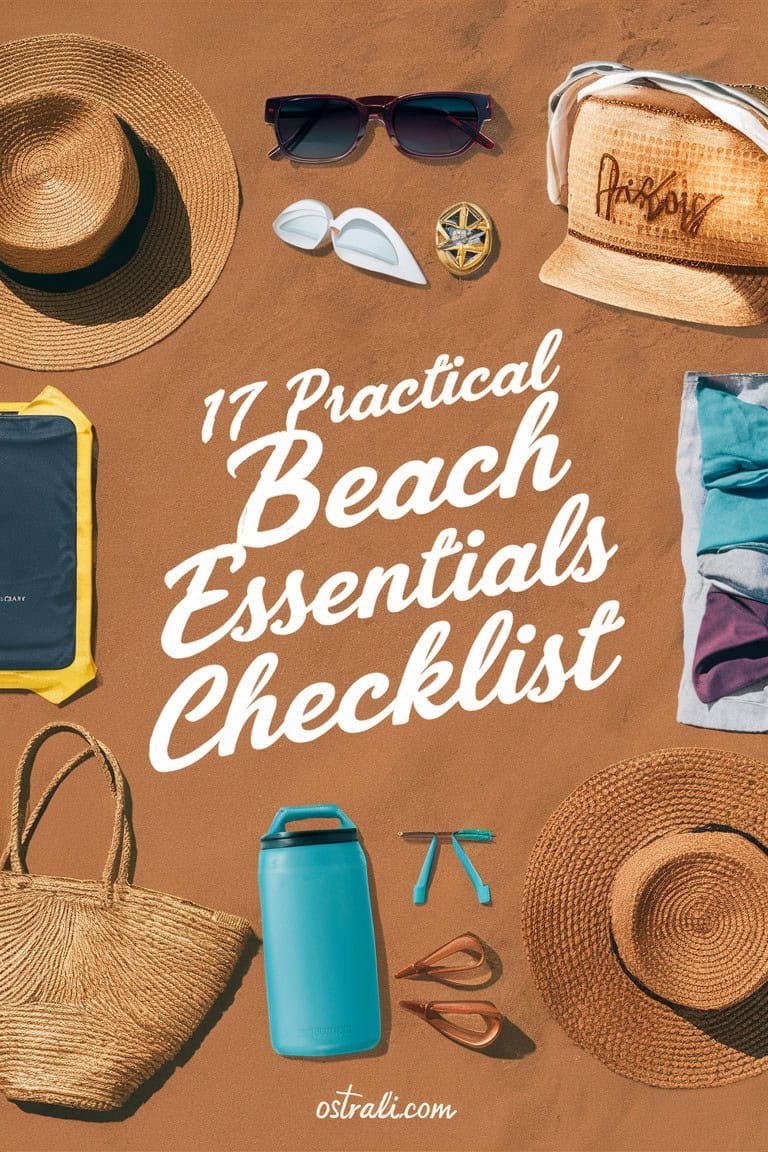 17 Practical Beach Essentials: Your Ultimate Summer Checklist - ostrali.com