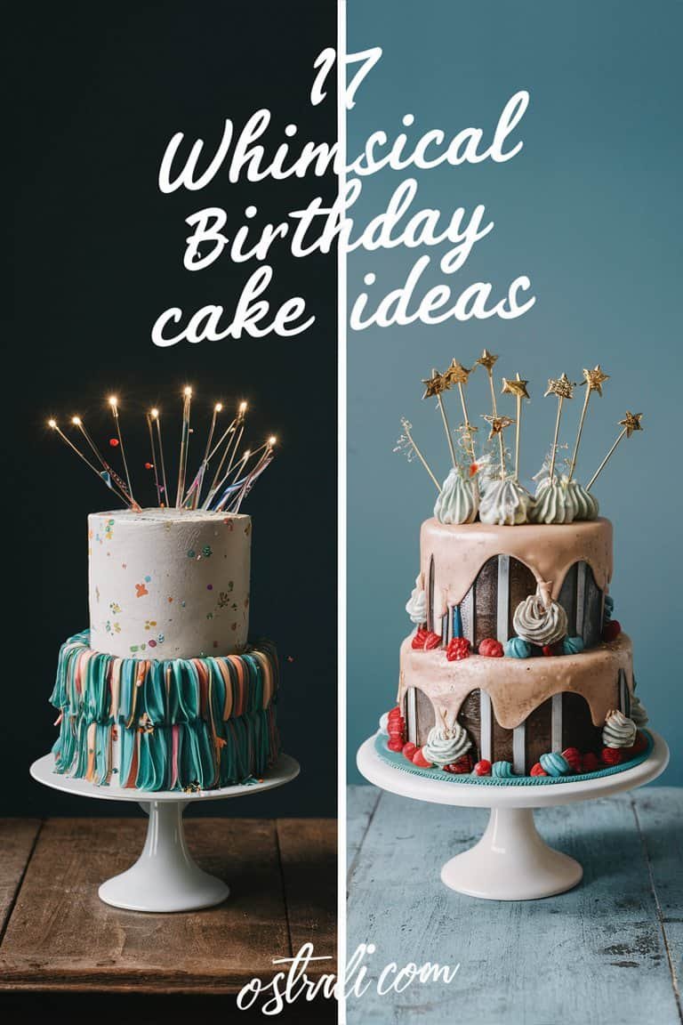 17 Whimsical Birthday Cake Ideas to Inspire Your Inner Baker