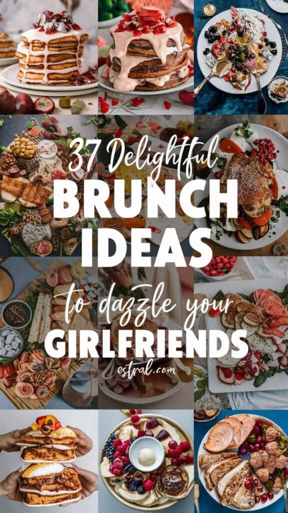 37 Delightful Brunch Ideas to Dazzle Your Girlfriends