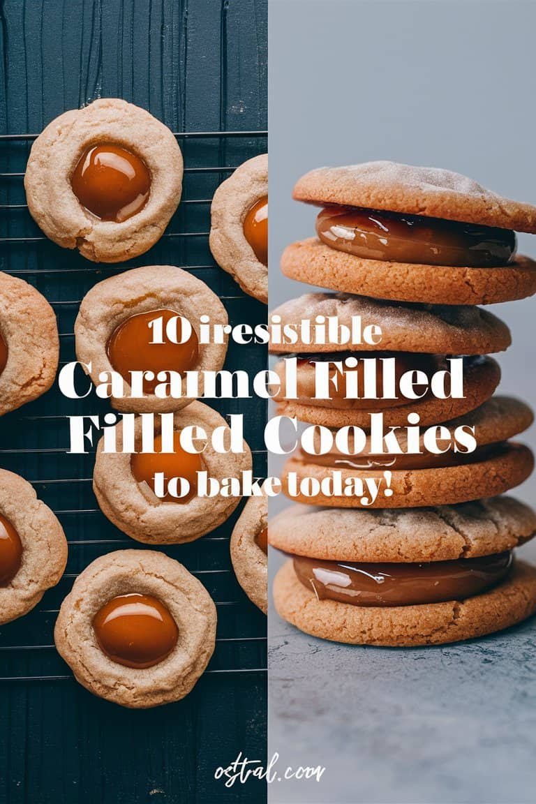 10 Irresistible Caramel Filled Cookies to Bake Today
