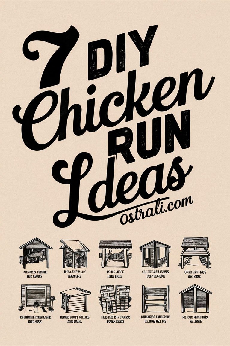 7 DIY Chicken Run Ideas to Inspire Your Backyard Flock