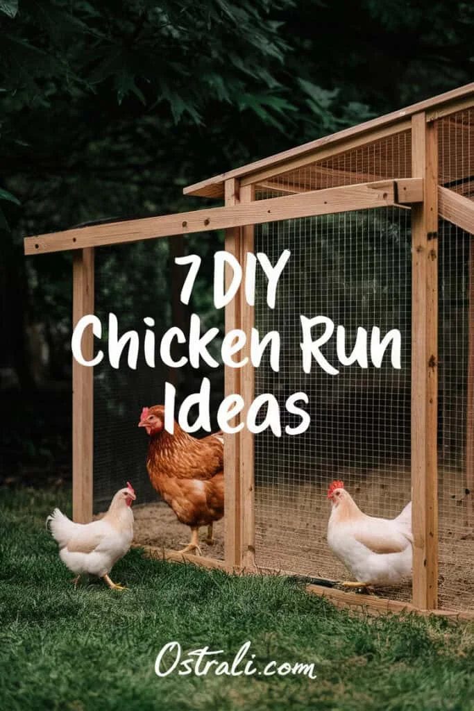 7 DIY Chicken Run Ideas to Inspire Your Backyard Flock