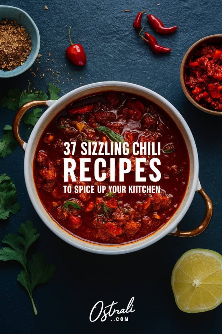 37 Sizzling Chili Recipes to Spice Up Your Kitchen Adventures