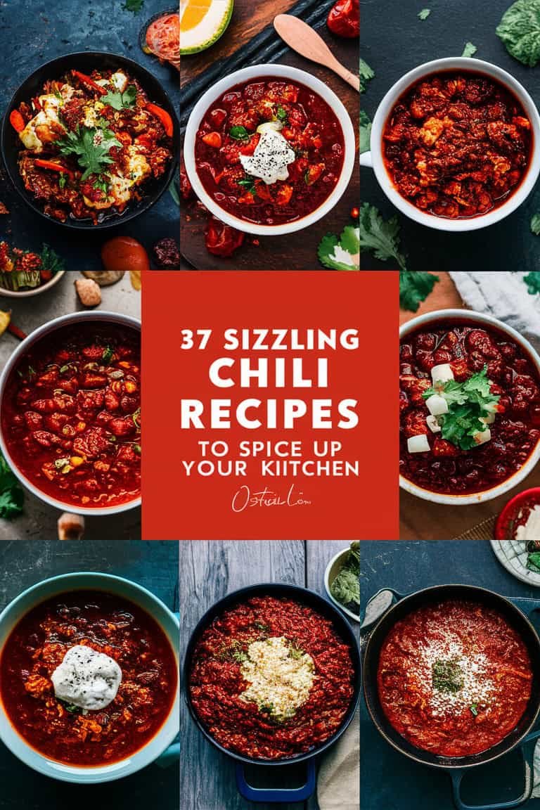 37 Sizzling Chili Recipes to Spice Up Your Kitchen Adventures