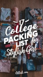 17 Essential College Packing List Items Every Stylish Girl Needs ...