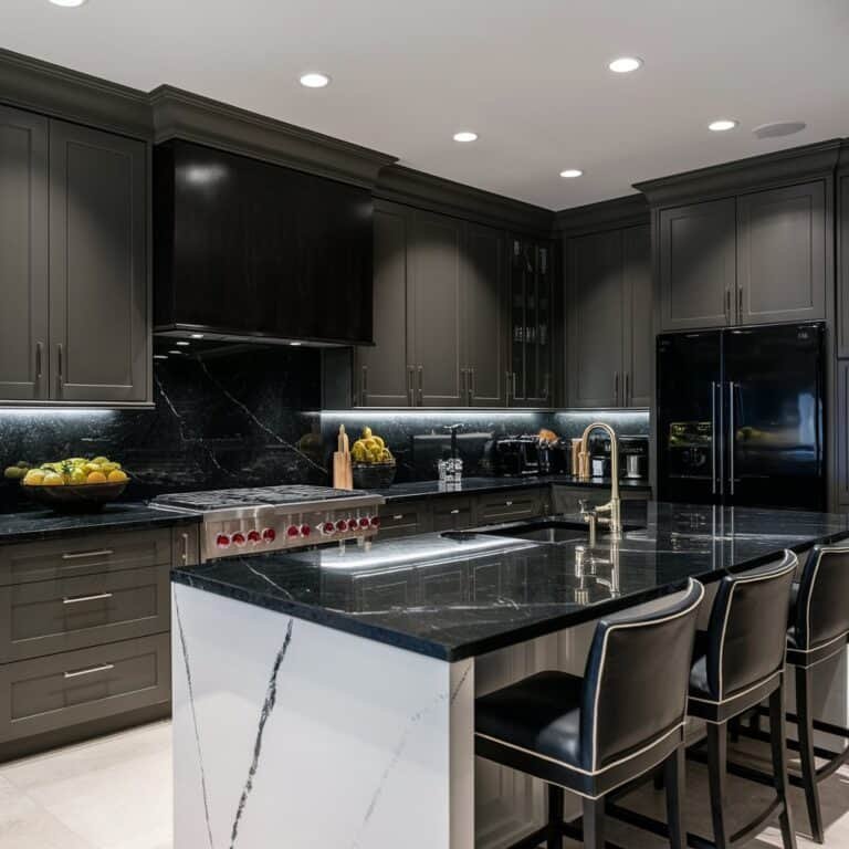 15 Dark Color Kitchen Inspirations: Transform Your Space Today