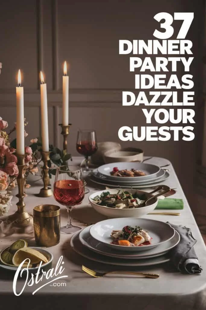 37 Fabulous Dinner Party Ideas to Dazzle Your Guests Tonight