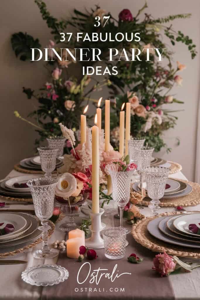 37 Fabulous Dinner Party Ideas to Dazzle Your Guests Tonight