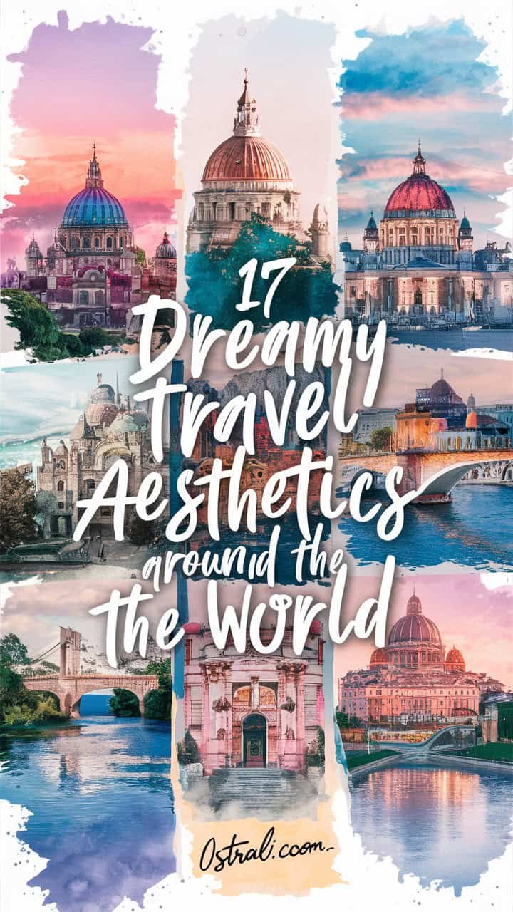 17 Dreamy Travel Aesthetics Inspiring Wanderlust in 2024