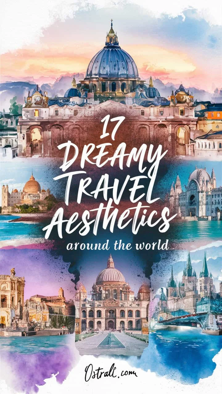 17 Dreamy Travel Aesthetics Inspiring Wanderlust in 2024