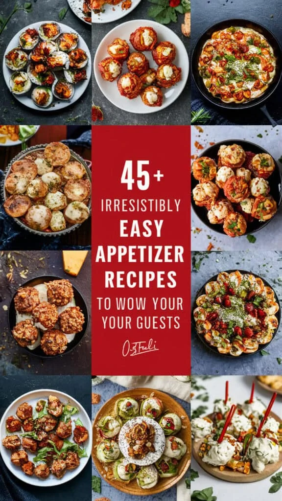 45+ Irresistibly Easy Appetizer Recipes to Wow Your Guests