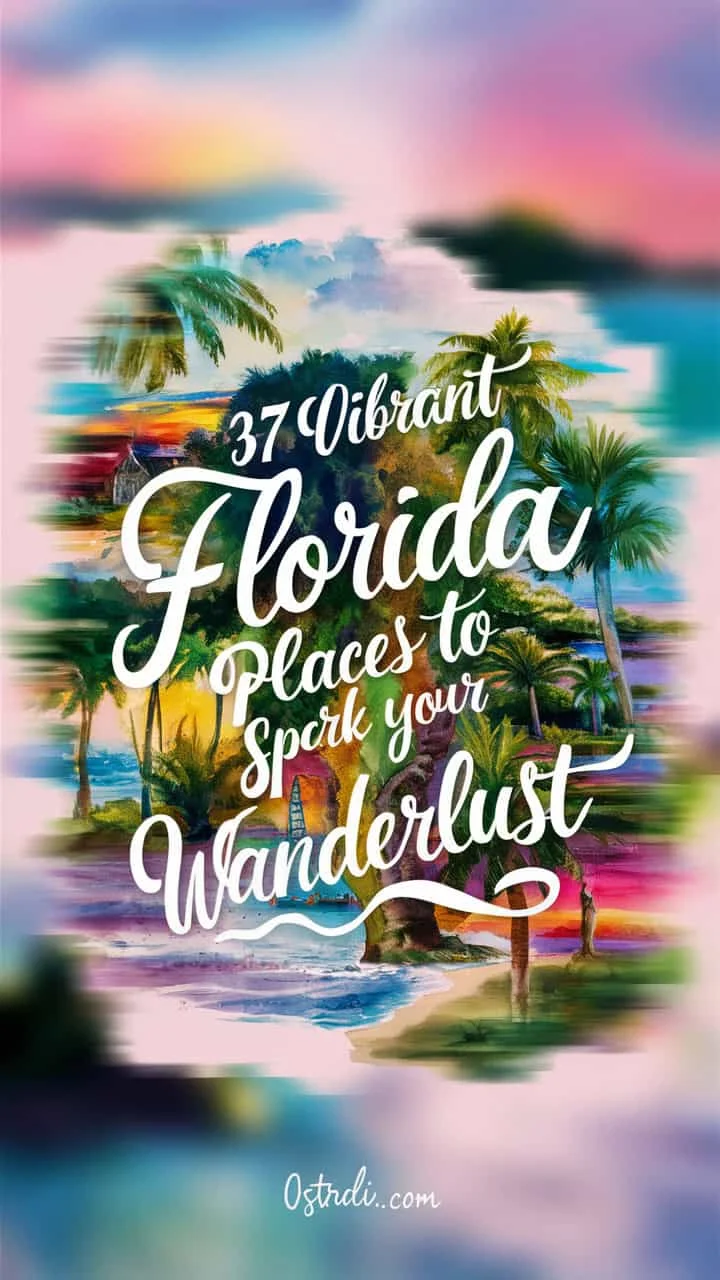 37 Vibrant Florida Places to Spark Your Wanderlust
