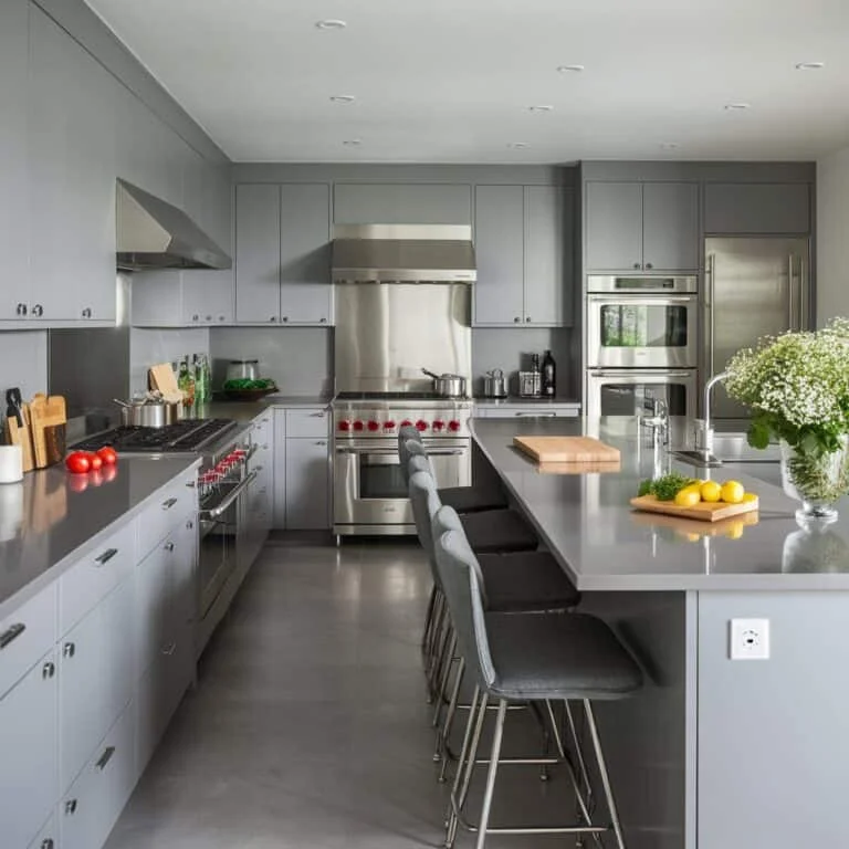 15 Grey Kitchen Inspirations to Transform Your Cooking Space