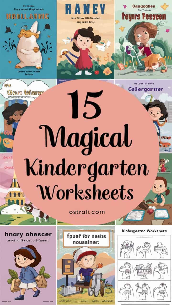 15 Magical Kindergarten Worksheets to Spark Your Child's Learning
