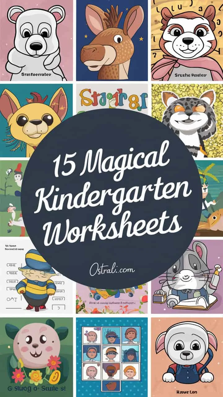15 Magical Kindergarten Worksheets to Spark Your Child's Learning
