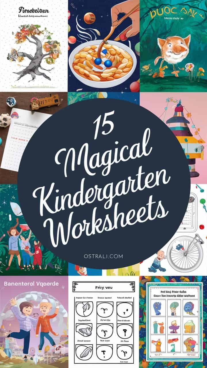 15 Magical Kindergarten Worksheets to Spark Your Child's Learning