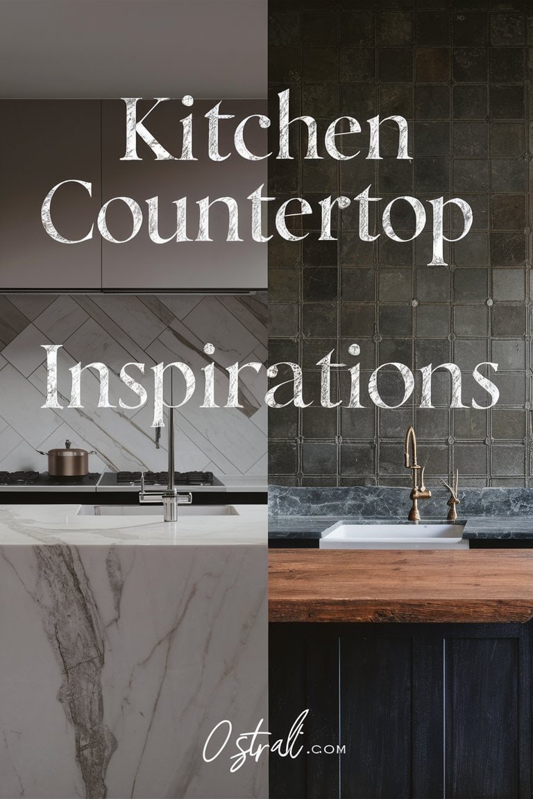 15 Kitchen Countertop Inspirations to Transform Your Space