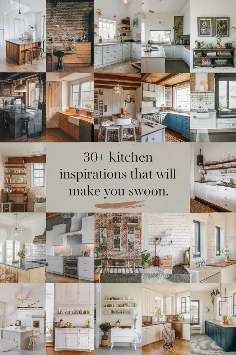30+ Kitchen Inspirations That Will Make You Swoon