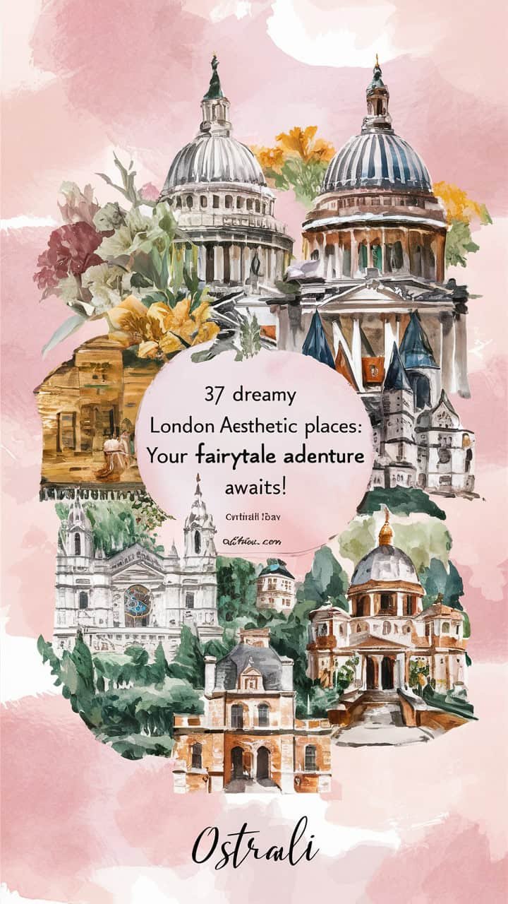 37 Dreamy London Aesthetic Places: Your Fairytale Adventure Awaits!