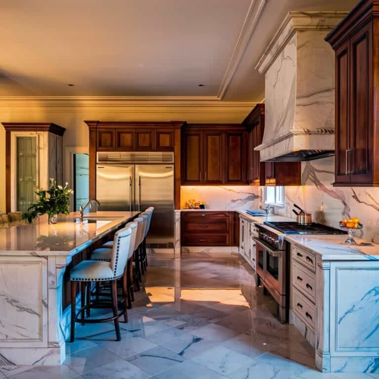 15 Marble Kitchen Inspirations: Transform Your Space Today