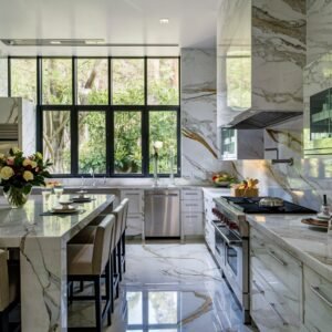 15 Marble Kitchen Inspirations: Transform Your Space Today