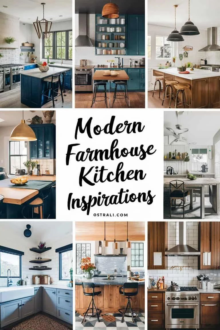 15 Modern Farmhouse Kitchen Inspirations to Transform Your Home