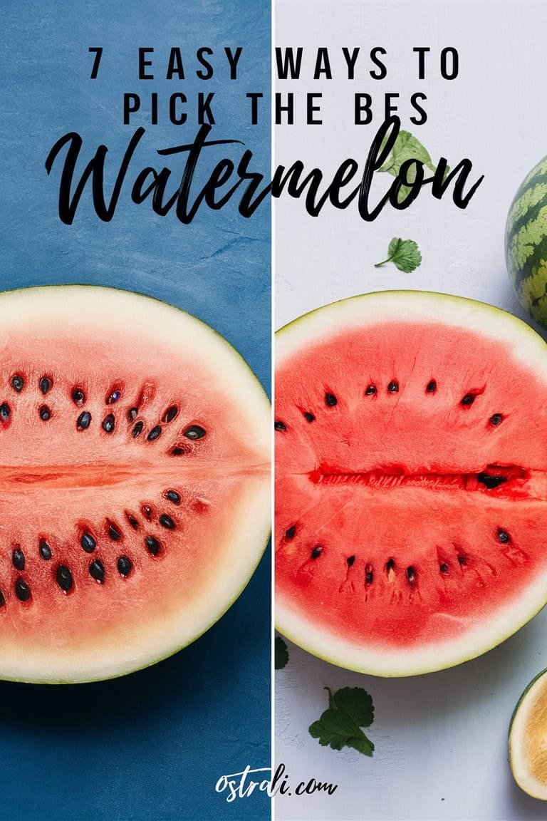 7 Easy Ways to Pick the Best Watermelon: Pinterest-Perfect Tips