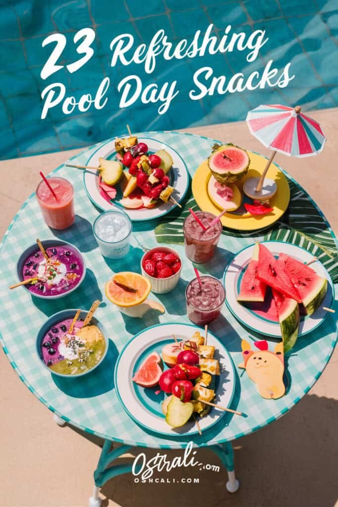 23 Refreshing Pool Day Snacks That'll Make You Splash with Joy