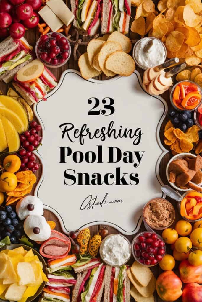 23 Refreshing Pool Day Snacks That'll Make You Splash with Joy