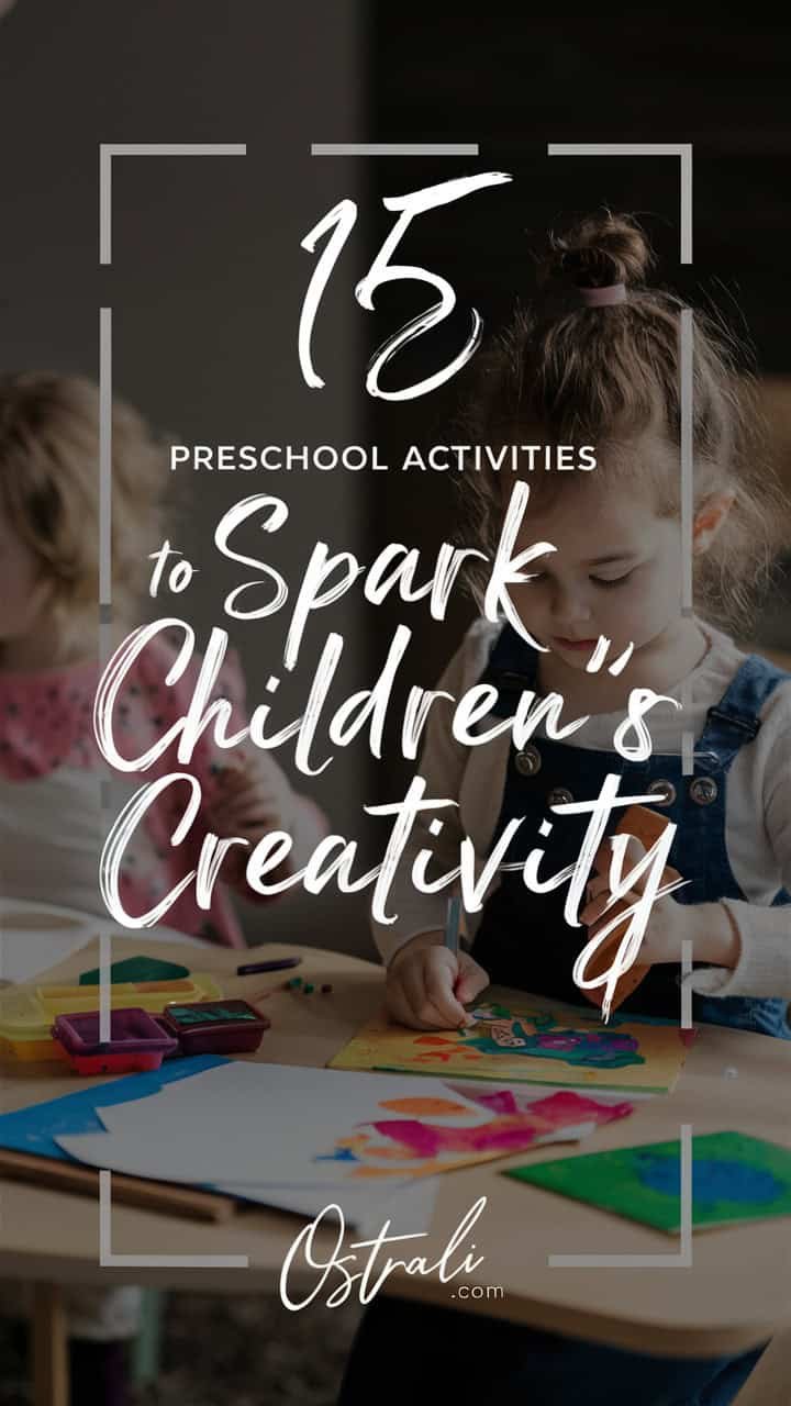 15 Adorable Preschool Activities to Spark Your Child's Creativity