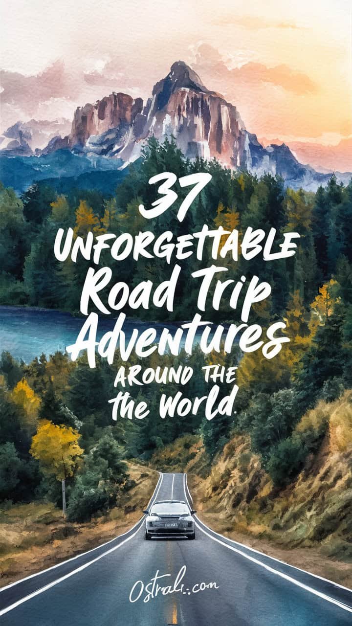 37 Unforgettable Road Trip Adventures to Inspire Your Wanderlust