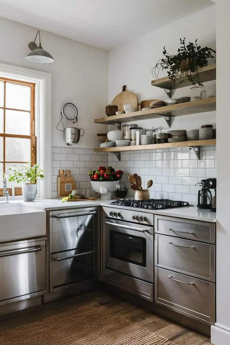 21 Stainless Steel Kitchen Inspirations to Transform Your Space