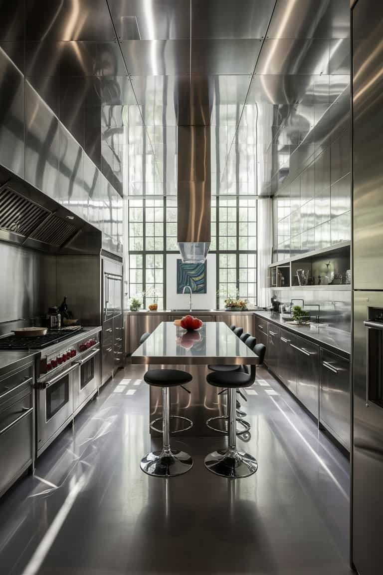 21 Stainless Steel Kitchen Inspirations to Transform Your Space