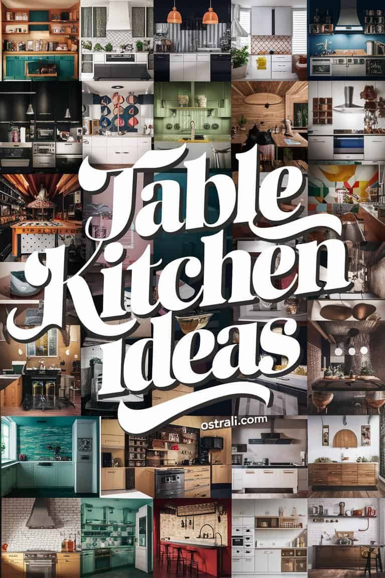 15 Table Kitchen Ideas to Transform Your Dining Space