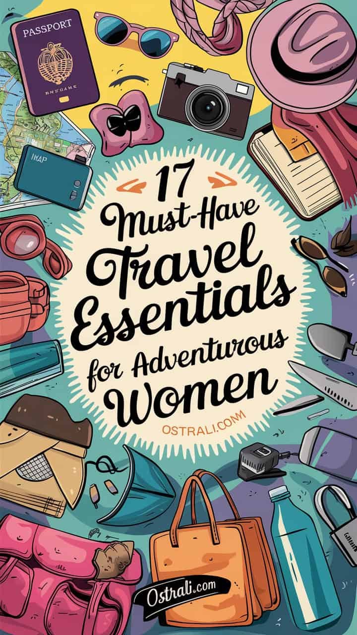 17 Must-Have Travel Essentials for Adventurous Women - ostrali.com