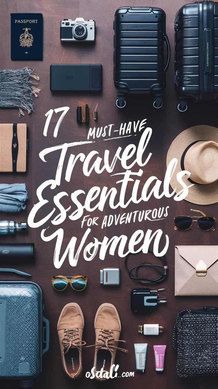 17 Must-Have Travel Essentials for Adventurous Women - ostrali.com