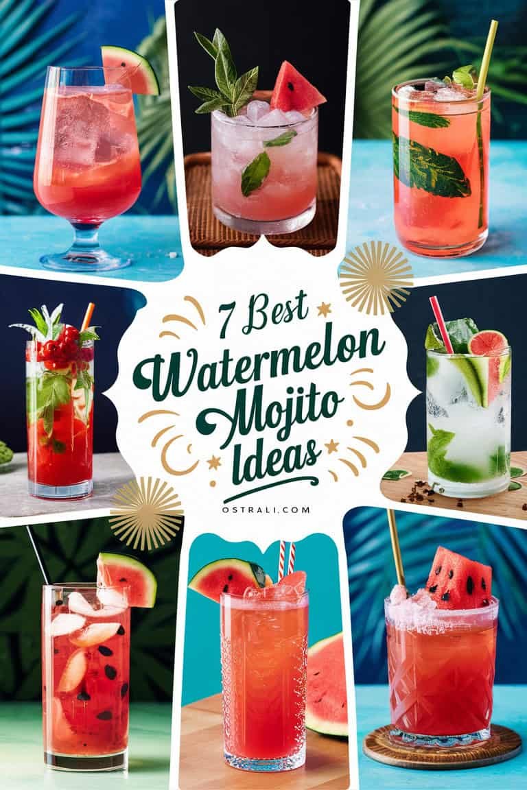 7 Best Watermelon Mojito Ideas to Refresh Your Summer
