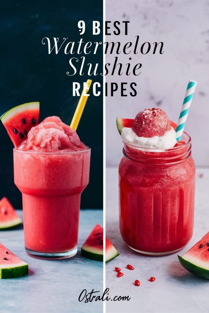 9 Best Watermelon Slushie Recipes to Beat the Heat