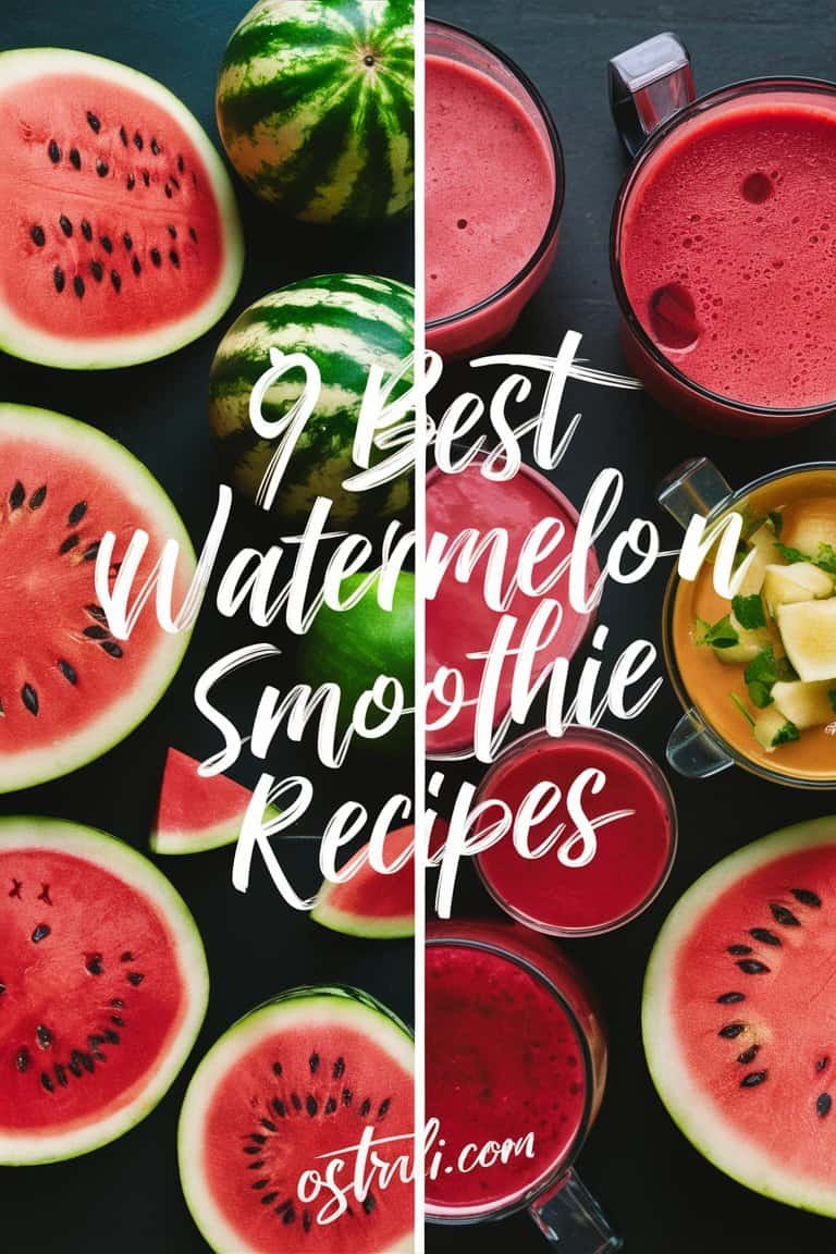 18 Best Watermelon Smoothie Recipes to Refresh Your Summer - Ostrali.com
