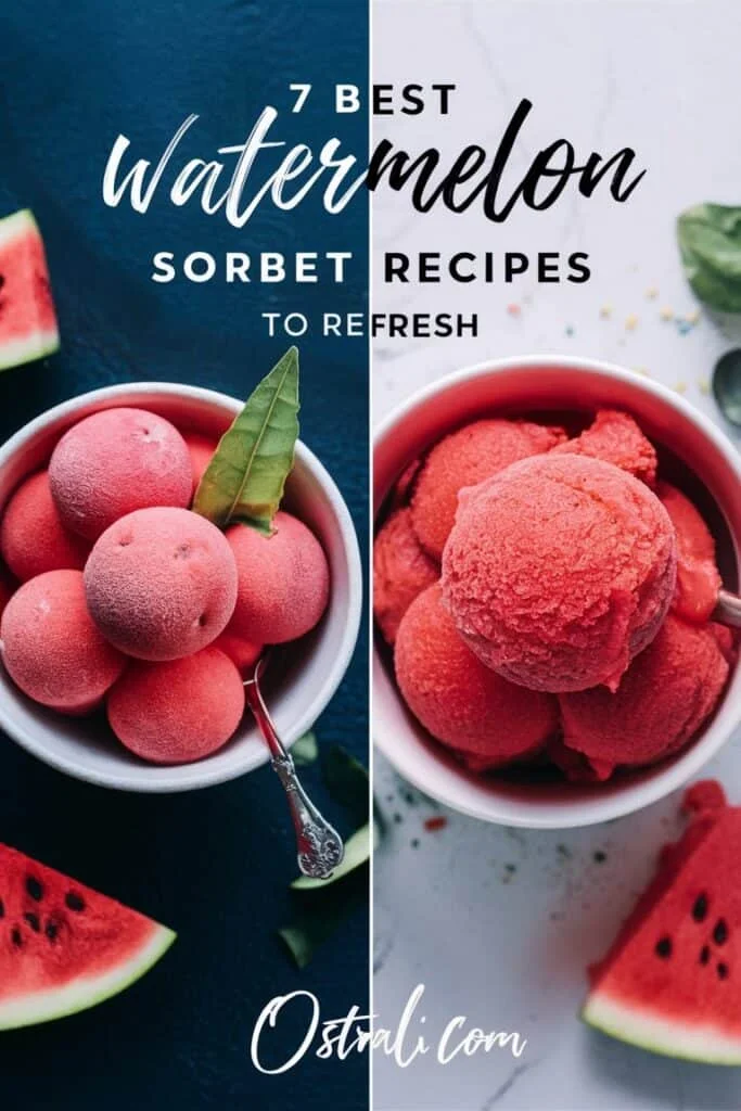 7 Best Watermelon Sorbet Recipes To Refresh Your Summer