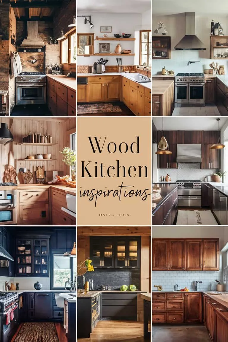 21 Wood Kitchen Inspirations to Transform Your Cooking Space