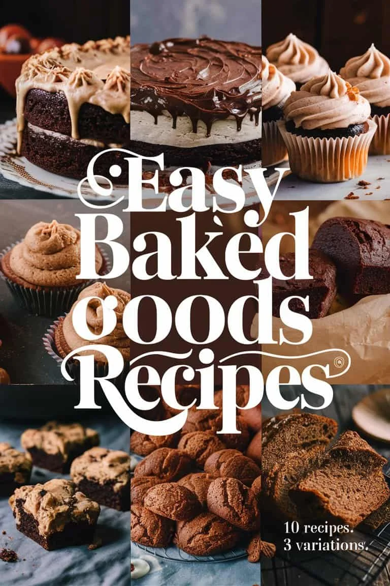 30 Easy Baked Goods Recipes That'll Make You a Kitchen Star - Ostrali.com