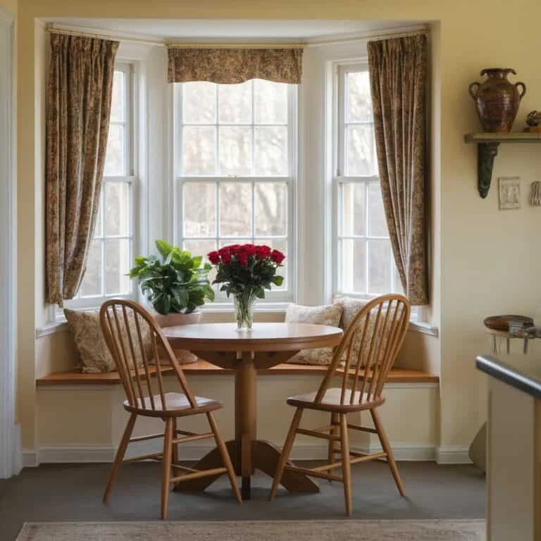12+ Bay Window Kitchen Nook Ideas That Will Steal Your Heart