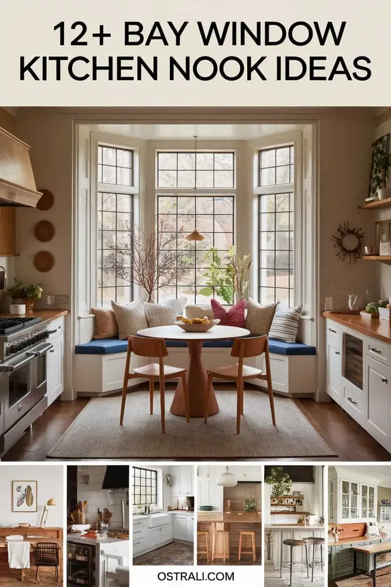 12+ Bay Window Kitchen Nook Ideas That Will Steal Your Heart