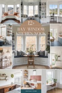 12+ Bay Window Kitchen Nook Ideas That Will Steal Your Heart
