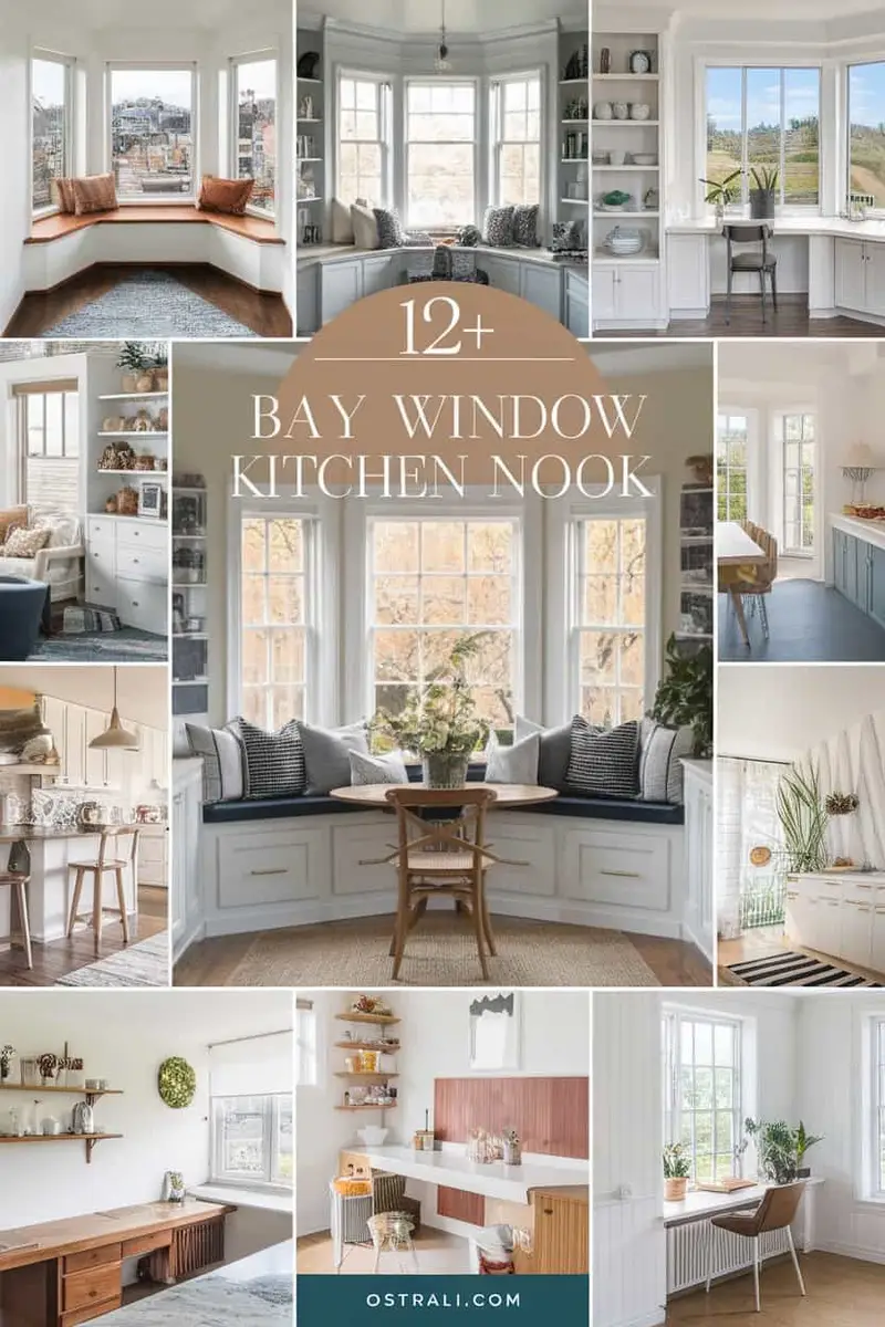 12+ Bay Window Kitchen Nook Ideas That Will Steal Your Heart