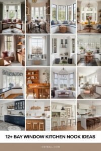 12+ Bay Window Kitchen Nook Ideas That Will Steal Your Heart