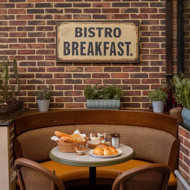 10 Bistro Breakfast Nook Ideas That'll Make You Say Ooh La La!