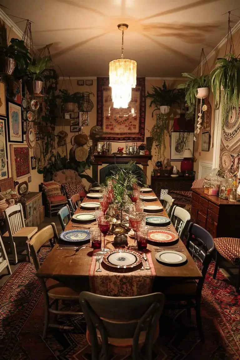 10 Boho Dining Rooms That'll Make You Swoon - ostrali.com